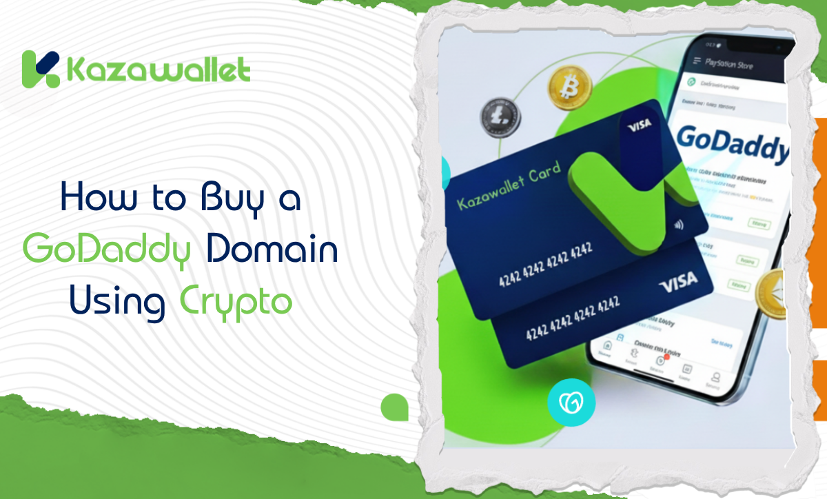 How to Buy GoDaddy domain using crypto?